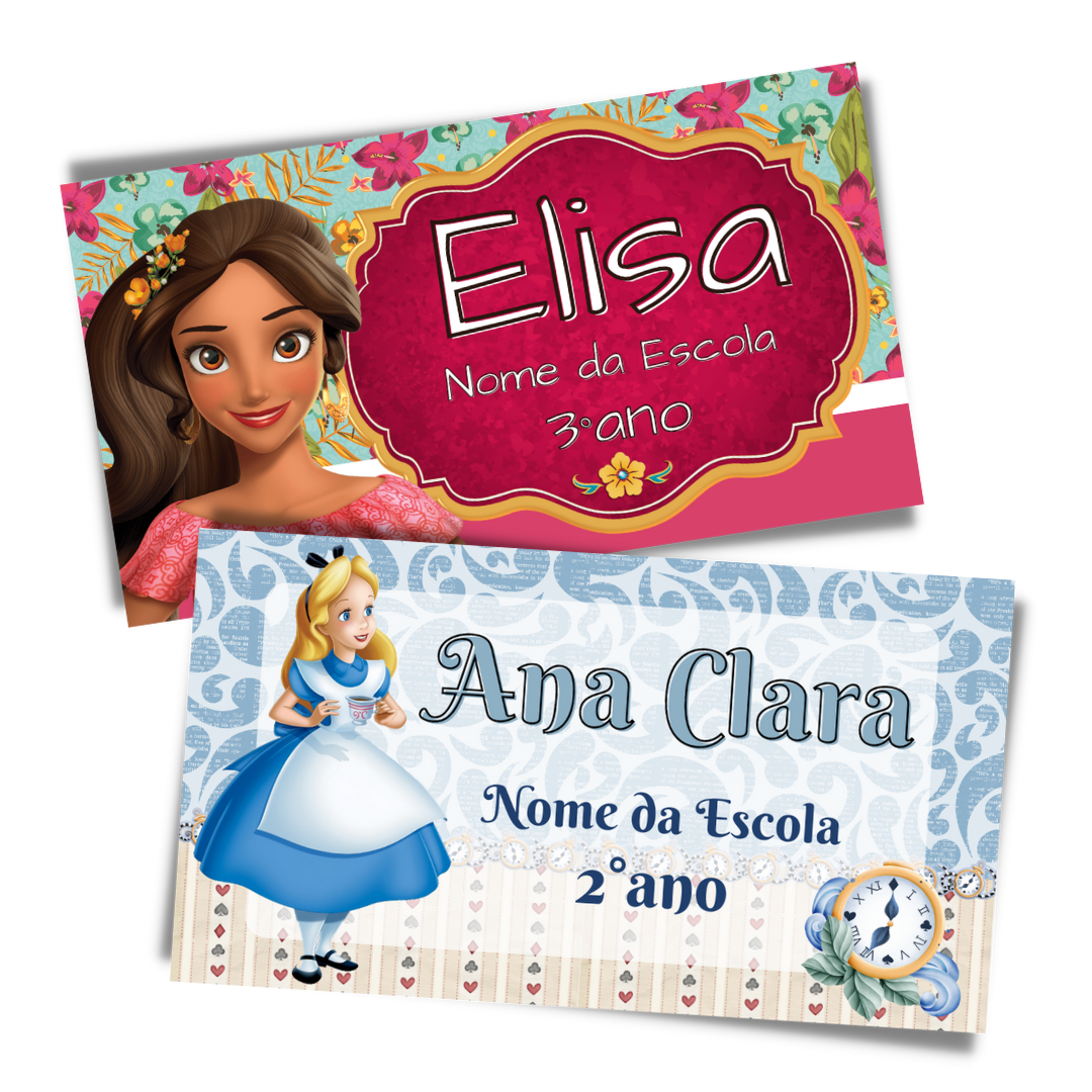 Pack de Etiquetas Escolares - Centraldeart